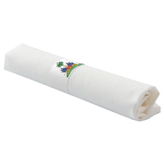 Haitian Coat of Arms (Haiti) Napkin Bands | Zazzle