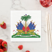 Haitian Coat of Arms (Haiti) Napkins | Zazzle