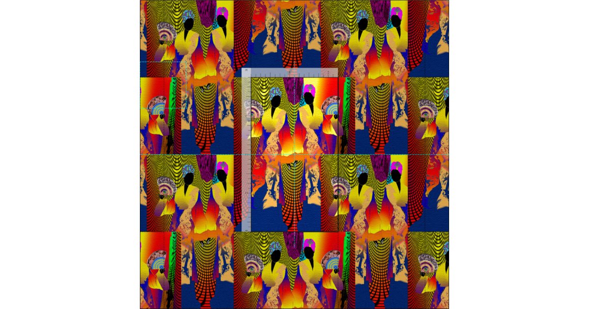 Haitian Creole lady's Fabric | Zazzle