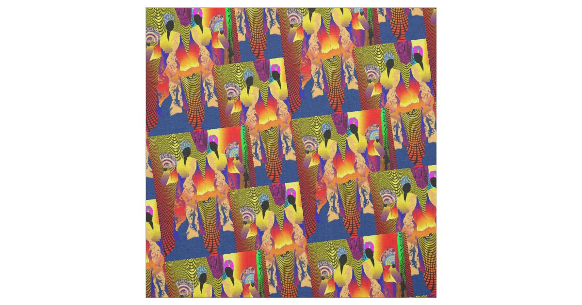 Haitian Creole lady's Fabric | Zazzle