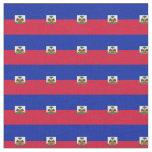 Haitian Flag Fabric | Zazzle