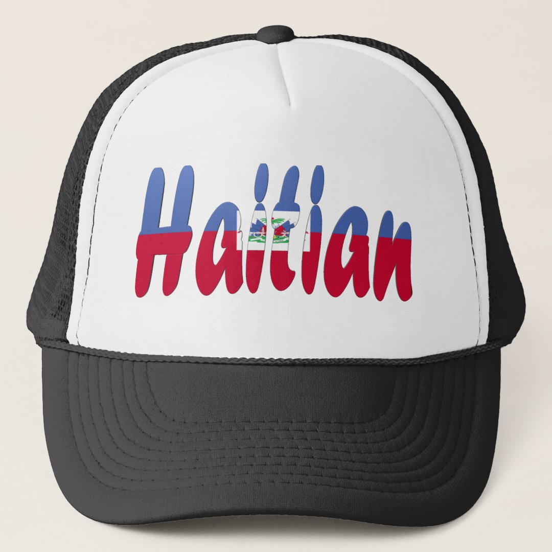 Haitian Flag Hat | Zazzle