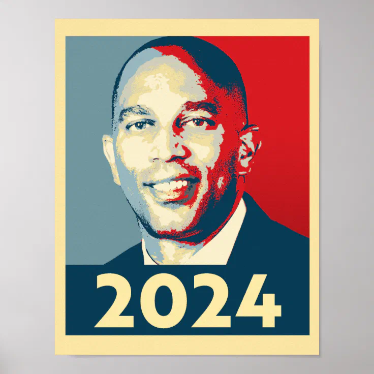 Hakeem Jeffries 2024 Card Poster | Zazzle