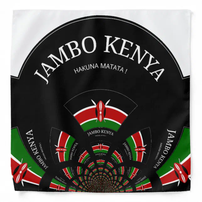 Hakuna Matata Jambo Kenya Bandana | Zazzle