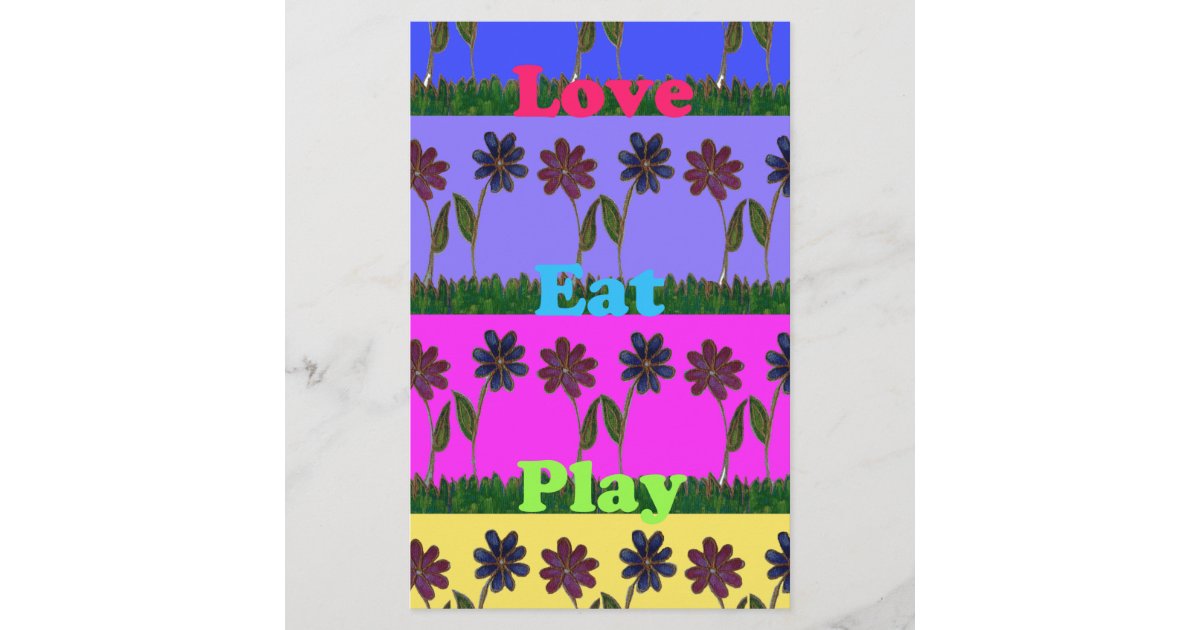 Hakuna Matata Love Eat Play.png | Zazzle