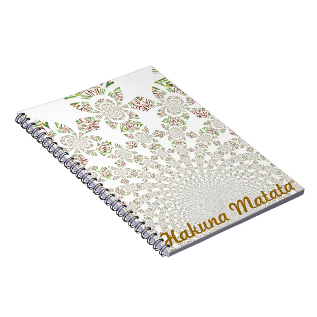 Hakuna Matata Personalize Notebook | Zazzle