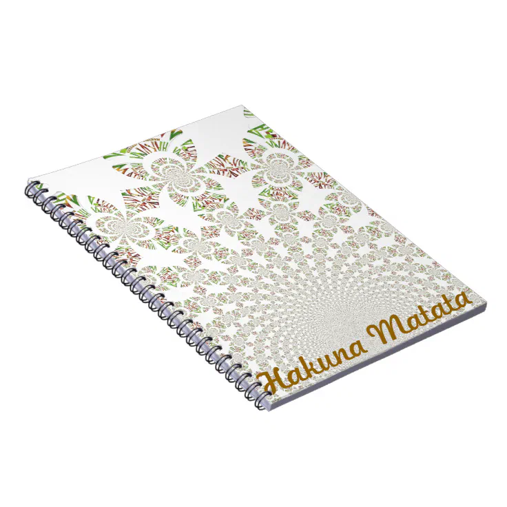 Hakuna Matata Personalize Notebook | Zazzle