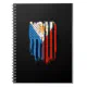 Half American Half Filipino Philippines Flag Notebook | Zazzle
