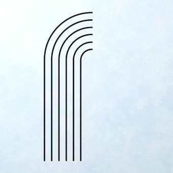 Half Arch Wall Decal-Boho Arch-Line Arch Decals | Zazzle