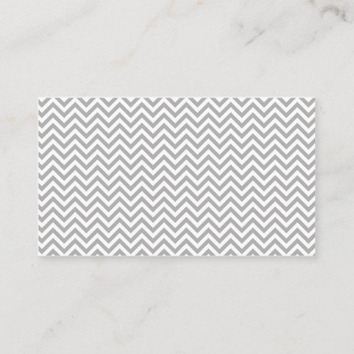 Half Chevron Pattern Gray and Mint Business Card | Zazzle