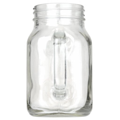 half full half empty funny mason jar | Zazzle