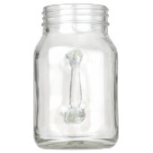 half full half empty funny mason jar | Zazzle