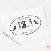 Half-Marathon Sticker | Zazzle