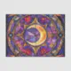 Half Moon Stained Glass Decoupage Paper | Zazzle