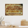 Hall of Human Curiosities Poster | Zazzle