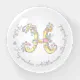 Hallie letter H doodle monogram art name meaning Paperweight | Zazzle