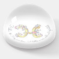 Hallie letter H doodle monogram art name meaning Paperweight | Zazzle