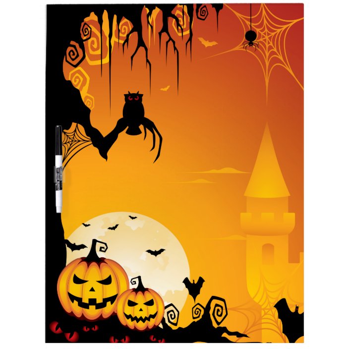 Halloween 3 Dry-Erase Board | Zazzle.com