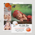 Halloween A Little Boo Ghost - Baby Boy Birth | Zazzle