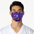 Halloween Applique Adult Cloth Face Mask | Zazzle