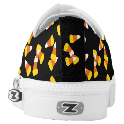 Halloween autumn fall candy corn pieces Low-Top sneakers | Zazzle