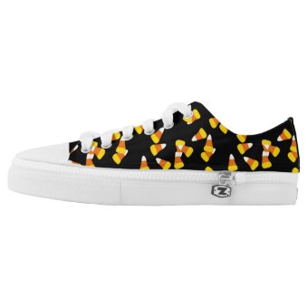 Halloween autumn fall candy corn pieces Low-Top sneakers | Zazzle