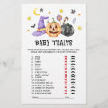 Halloween Baby Traits Game | Zazzle