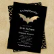 Halloween Bats Black Baby Shower Invitation | Zazzle