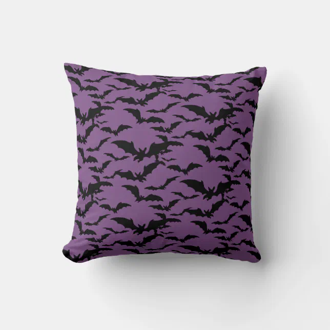 Halloween Bats Pillow | Zazzle