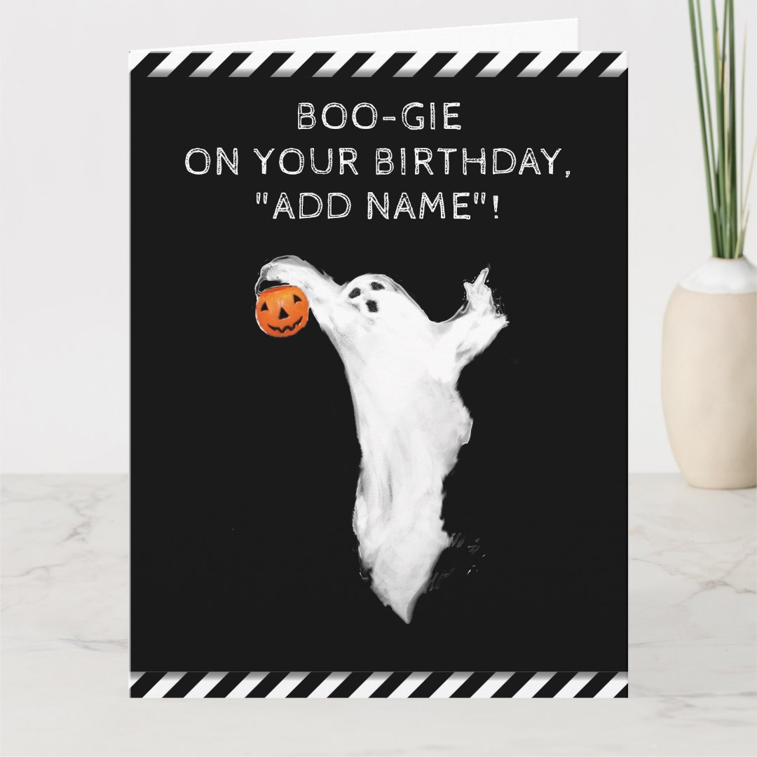 Halloween Birthday Card | Zazzle