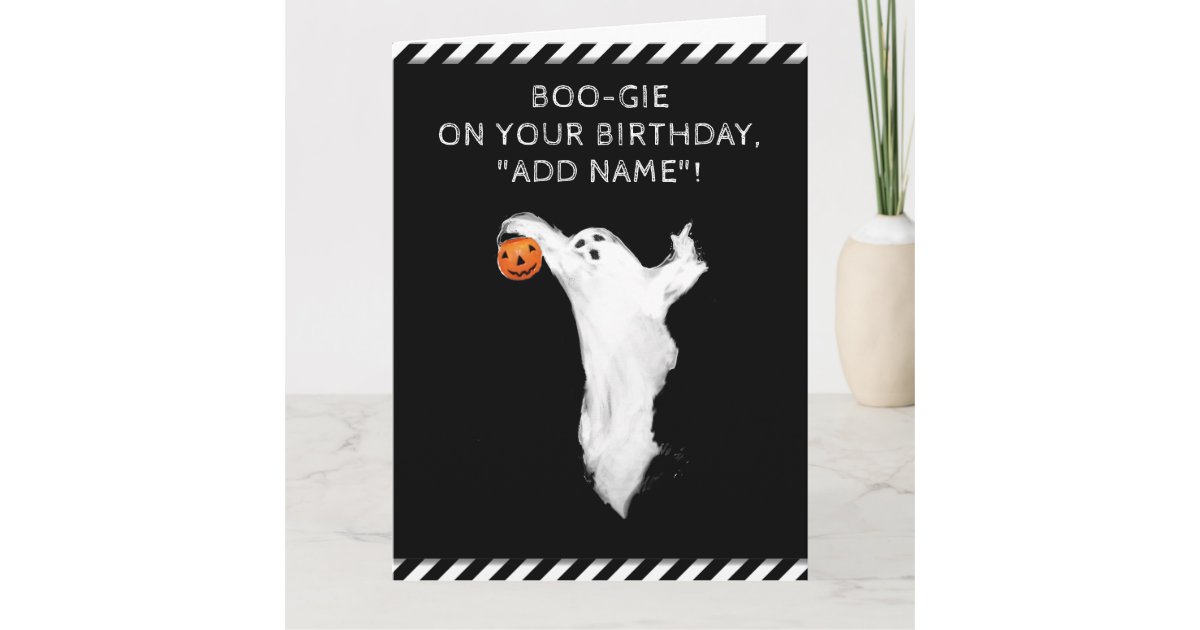 Halloween Birthday Card | Zazzle