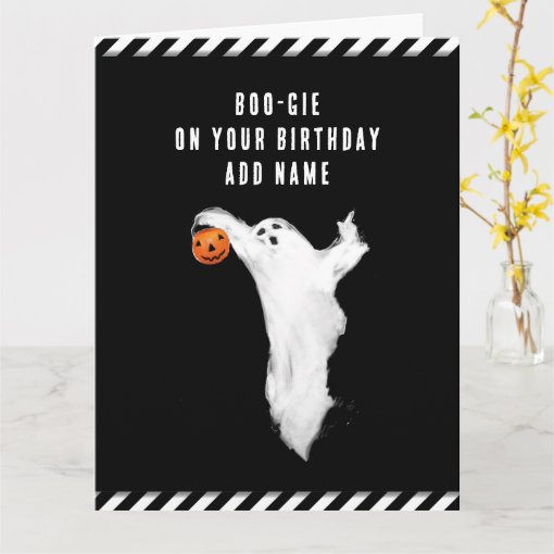 Halloween Birthday Card | Zazzle