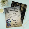 Halloween Birthday Party Grim Reaper Flyer | Zazzle