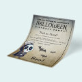 Halloween Birthday Party Grim Reaper Flyer | Zazzle