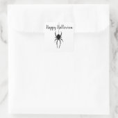 Halloween Black Spider Stickers | Zazzle