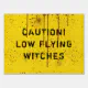 Halloween Blood Splattered Caution Yard Sign | Zazzle