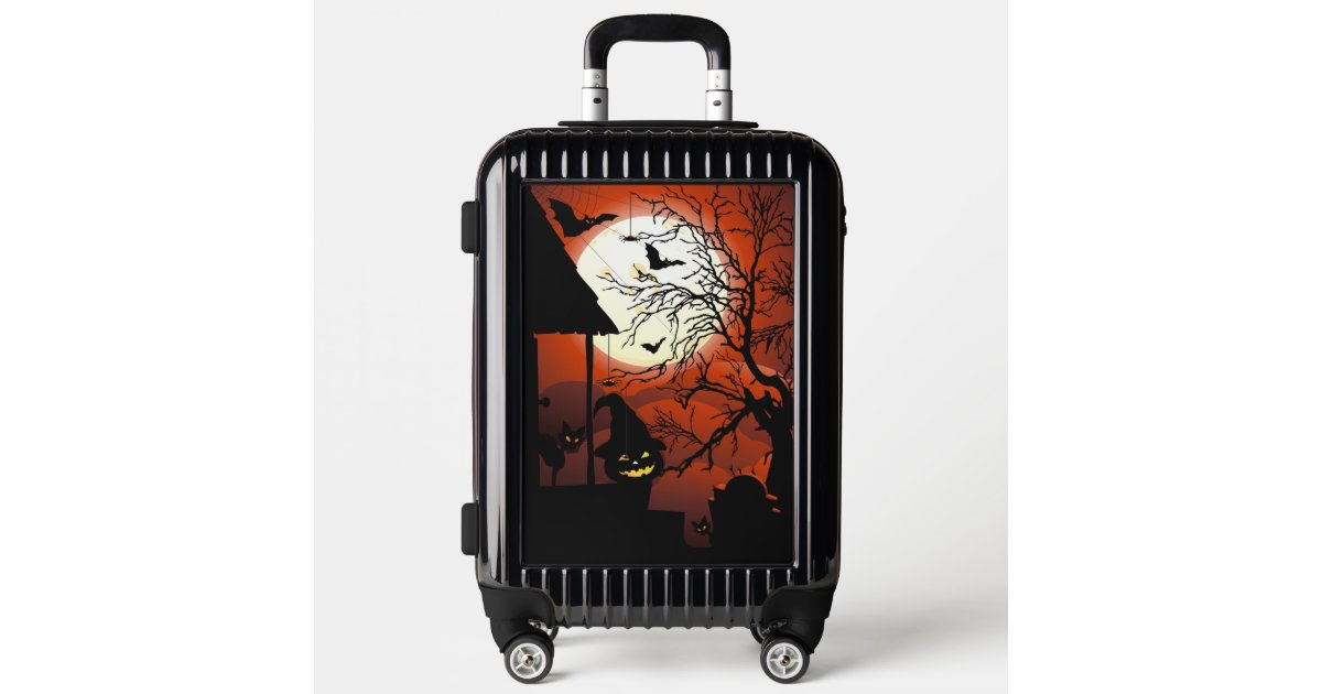 Halloween Bloody Moonlight Nightmare Luggage | Zazzle