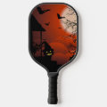 Halloween Bloody Moonlight Nightmare Pickleball Paddle | Zazzle