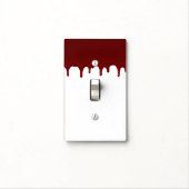Halloween Bloody Red Drips Scary Light Switch Cover | Zazzle