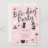 Halloween BOO-DAY Party Invitation | Zazzle