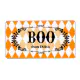 Halloween Boo Personalized Treat Bag Label | Zazzle