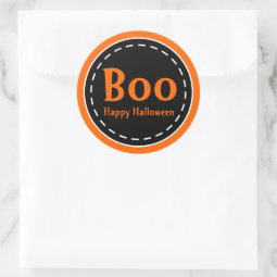 Halloween Boo Stickers | Zazzle
