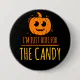Halloween Candy , 3 Inch Round Button | Zazzle