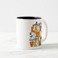 Halloween Candy Corn Funny Two-Tone Coffee Mug | Zazzle