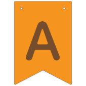 Halloween Candy Corn Happy Birthday bunting banner | Zazzle