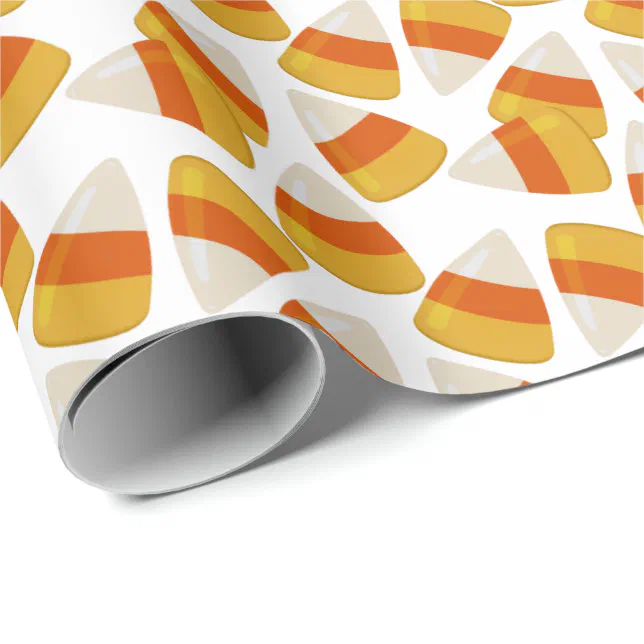 Halloween Candy Corn Wrapping Paper | Zazzle
