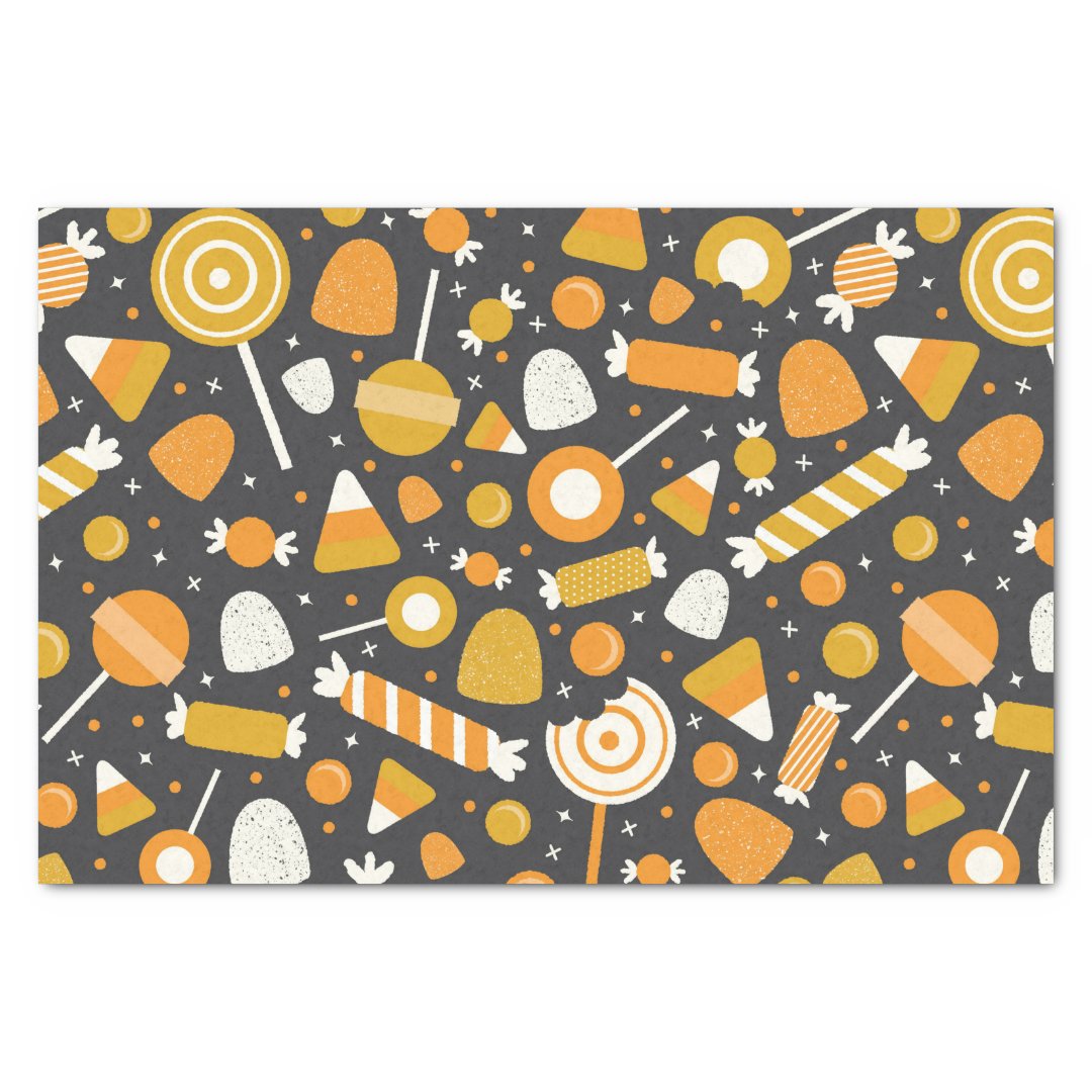 Halloween Candy Tissue Paper | Zazzle
