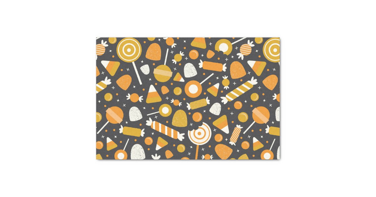 Halloween Candy Tissue Paper | Zazzle