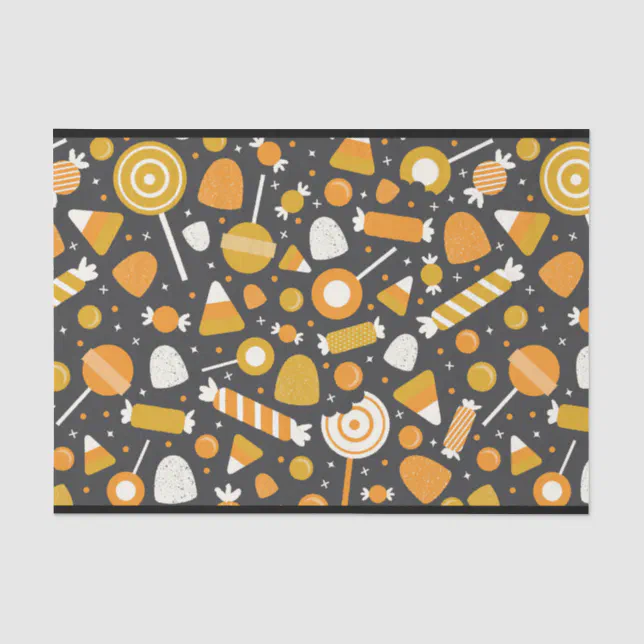 Halloween Candy Tissue Paper | Zazzle
