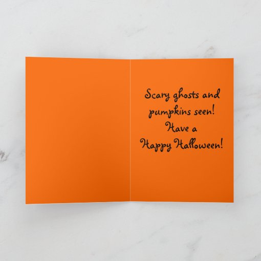 Halloween Card for kids | Zazzle